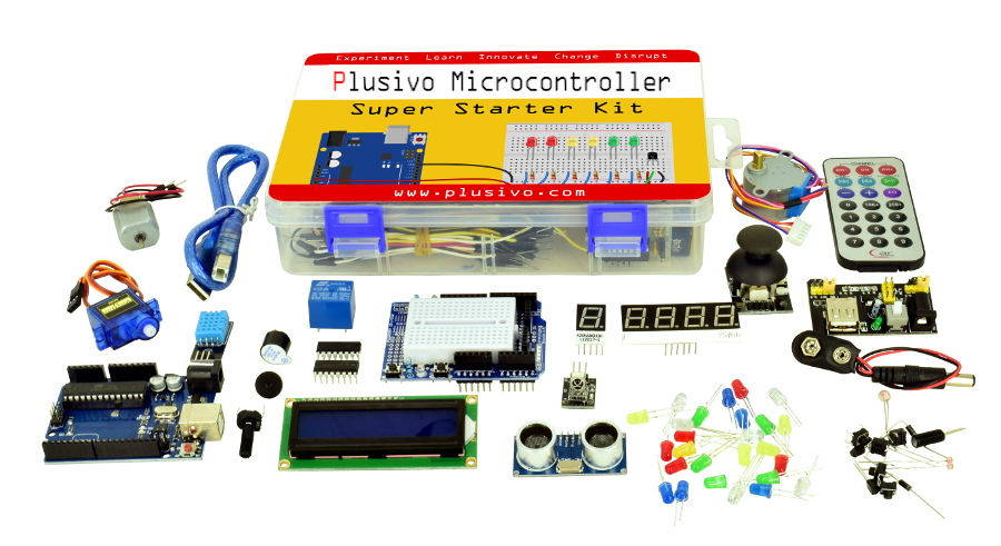 Plusivo Microcontroller Super Starter Kit (196 pcs)
